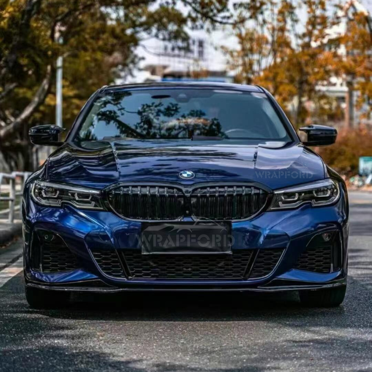 Royal Blue Color Car